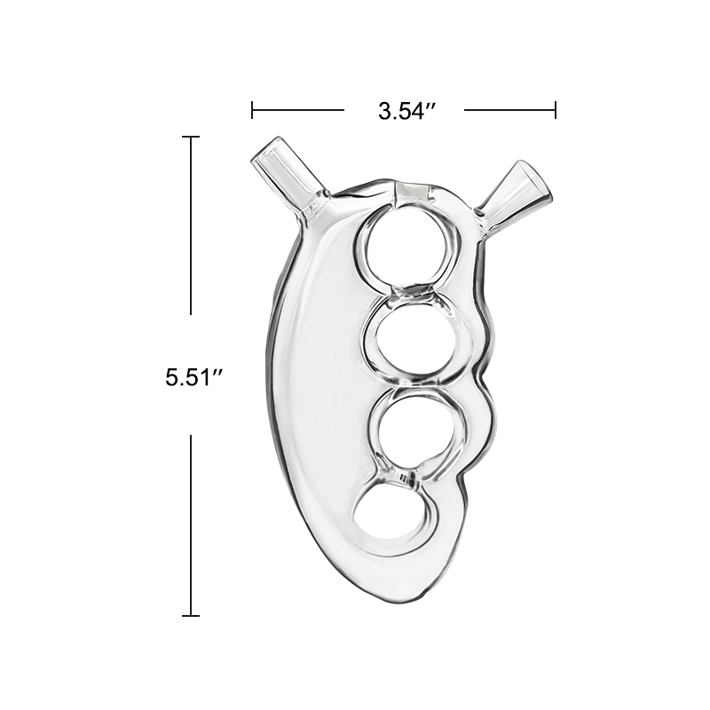 Waxmaid Glass Knuckle Bubbler