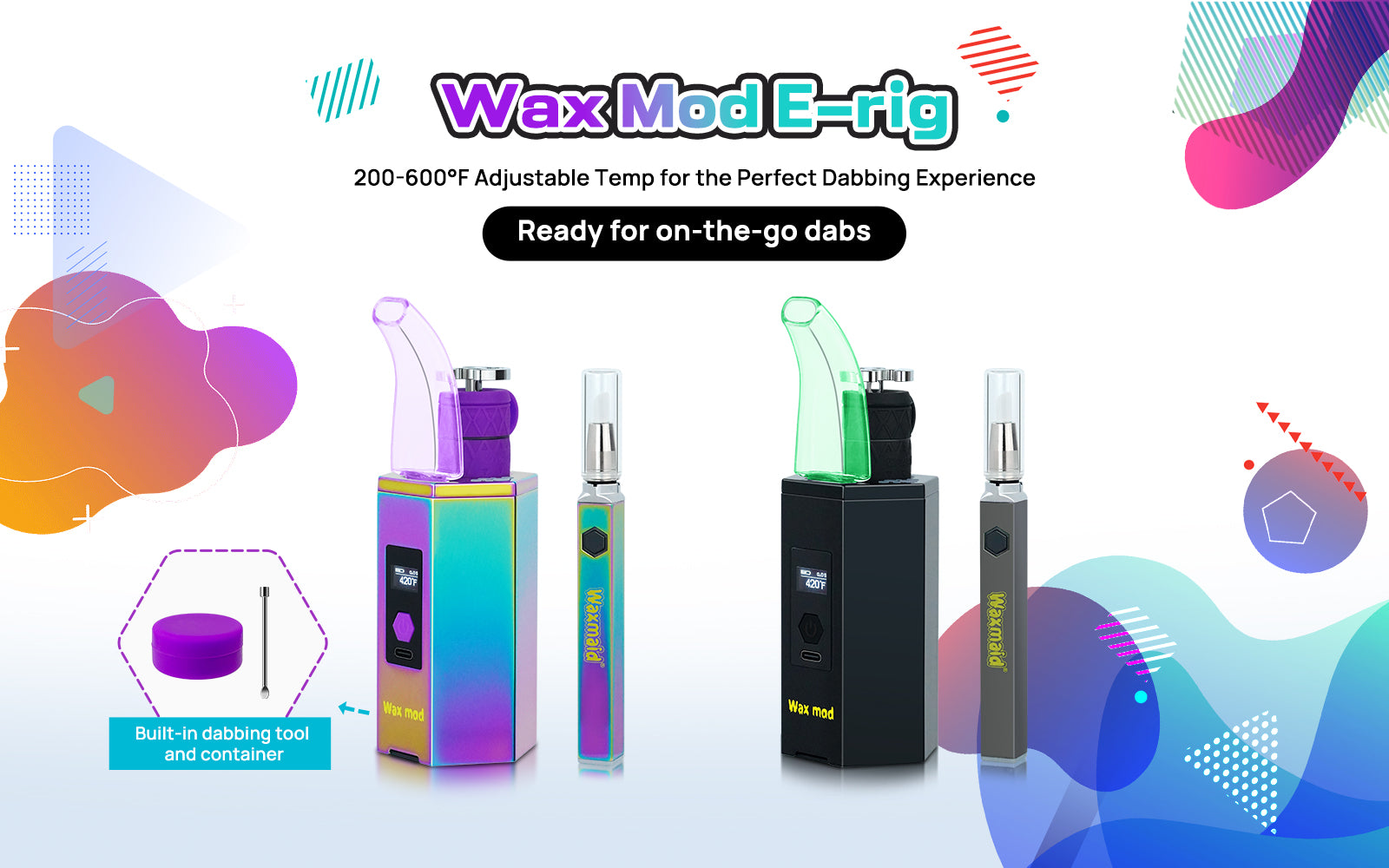 Waxmaid: Dab Rig Silicone Water Pipes Smoke Head Shop
